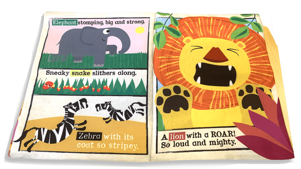 Jo & Nic's Crinkly Newspaper Nursery Times (Safari Animals)